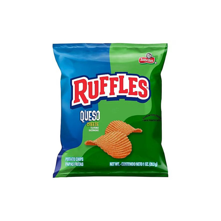 Ruffles Queso, Cheese Flavored Potato Chips – Dana's Creations